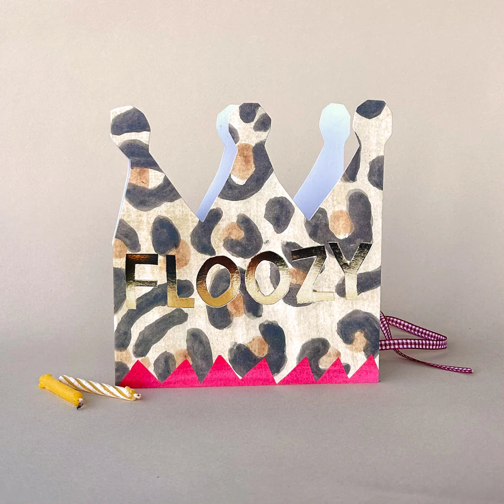 Floozy Crown Card – Country Clutter Ltd